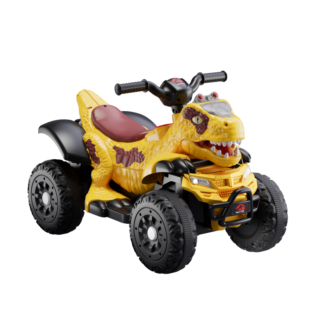 Kids Dinosaur Jurassic 12V Ride On Quad – Electric Ride On Cars