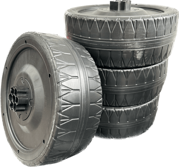 Replacement Rubber Wheels for Kids Range Rover Vogue HSE – Electric ...