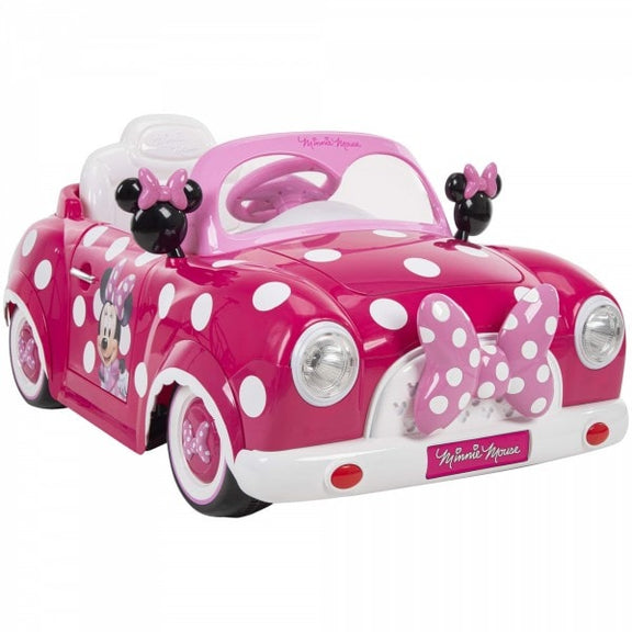 Huffy Disney Minnie Mouse Kids Electric Ride-On Car – Electric Ride On Cars