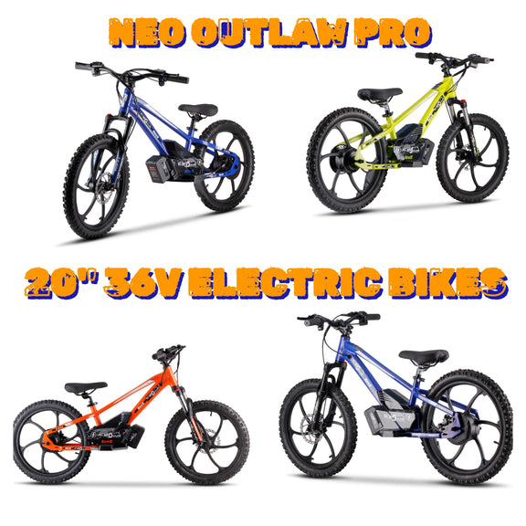 Neo Outlaw Pro 20" Electric Bike – Safe, Fun, and Reliable for Kids ...